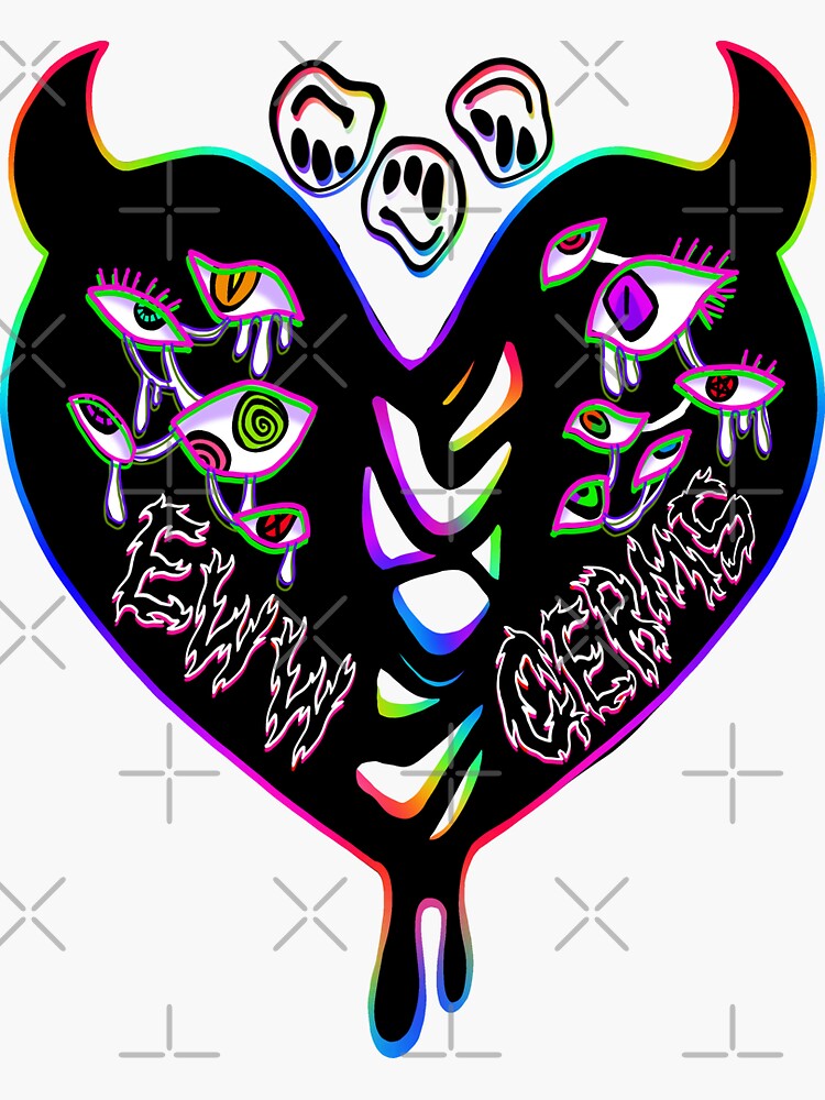 "Eww connection " Sticker for Sale by EwwGerms | Redbubble