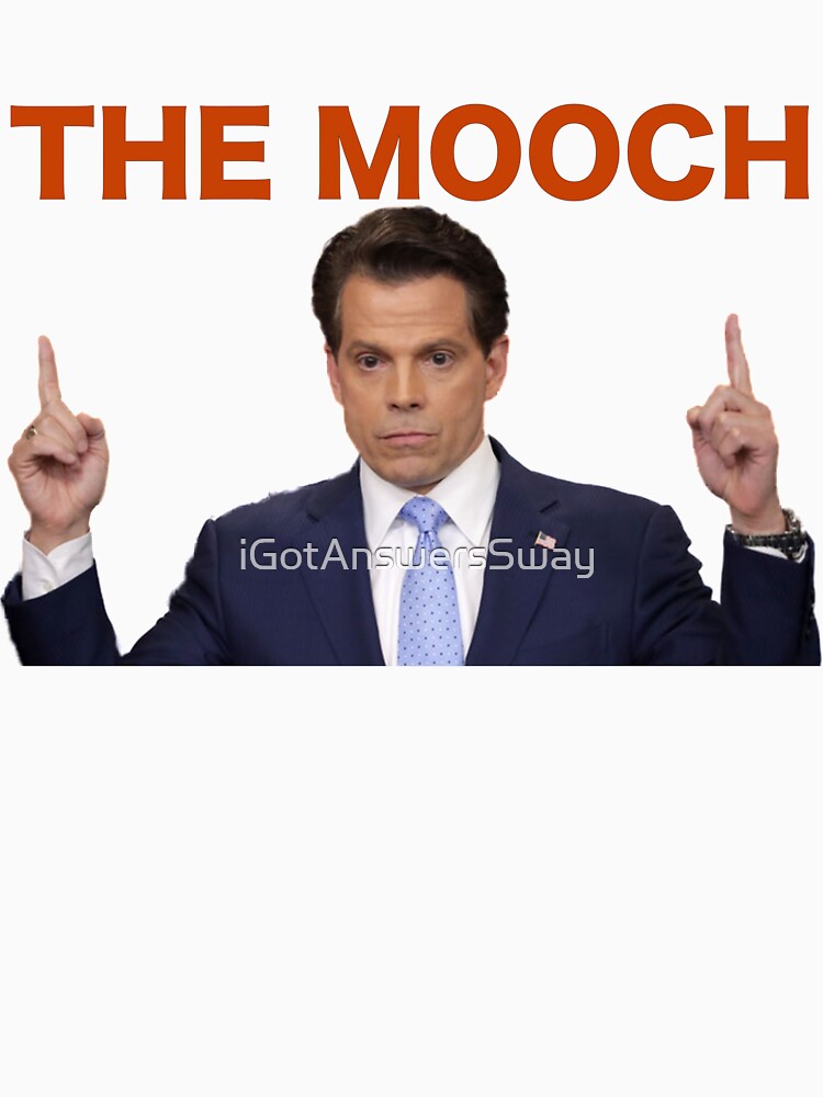 "The Mooch" T-shirt for Sale by iGotAnswersSway | Redbubble | anthony t ...