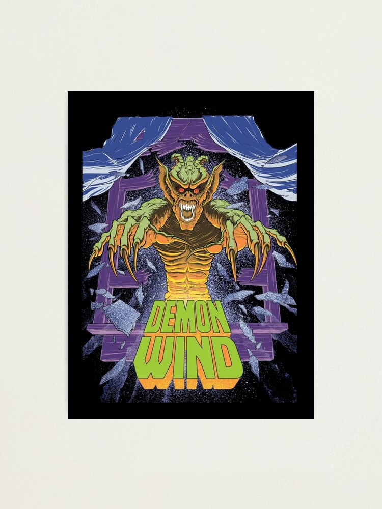 Lámina fotográfica «Demon Wind (1990) [PELÍCULA DE TERROR] Diseño ...