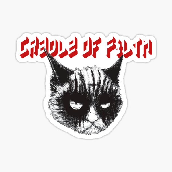 "Cradle Of Filth" Sticker for Sale by RonaX2022 | Redbubble