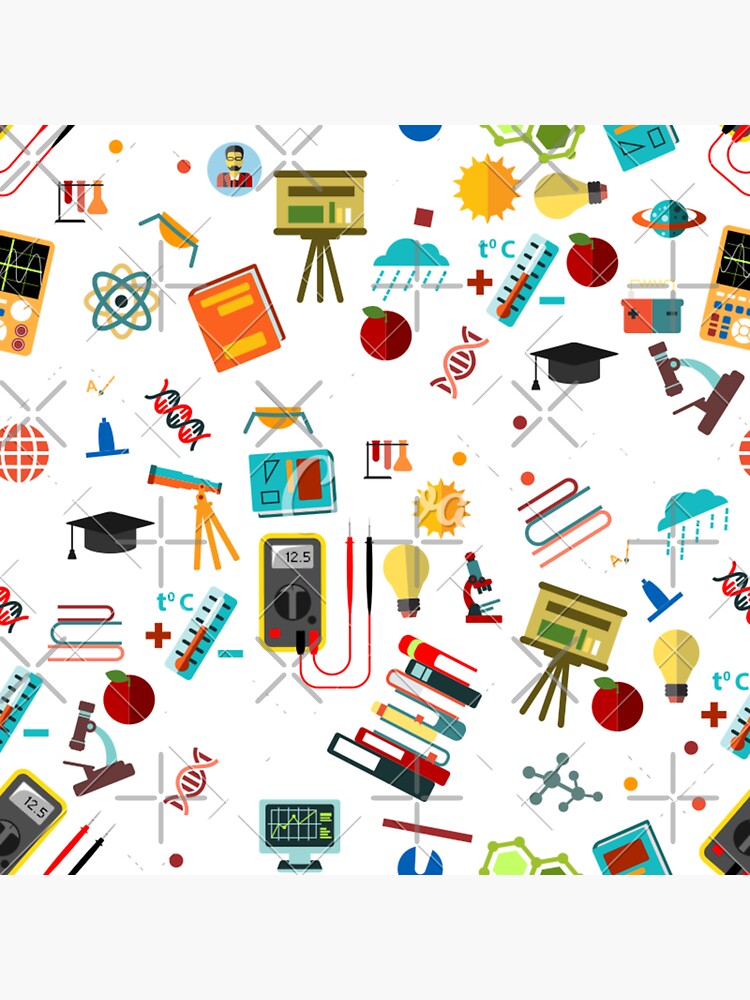 "Educational Stickers" Sticker for Sale by ArtMerchandiser | Redbubble