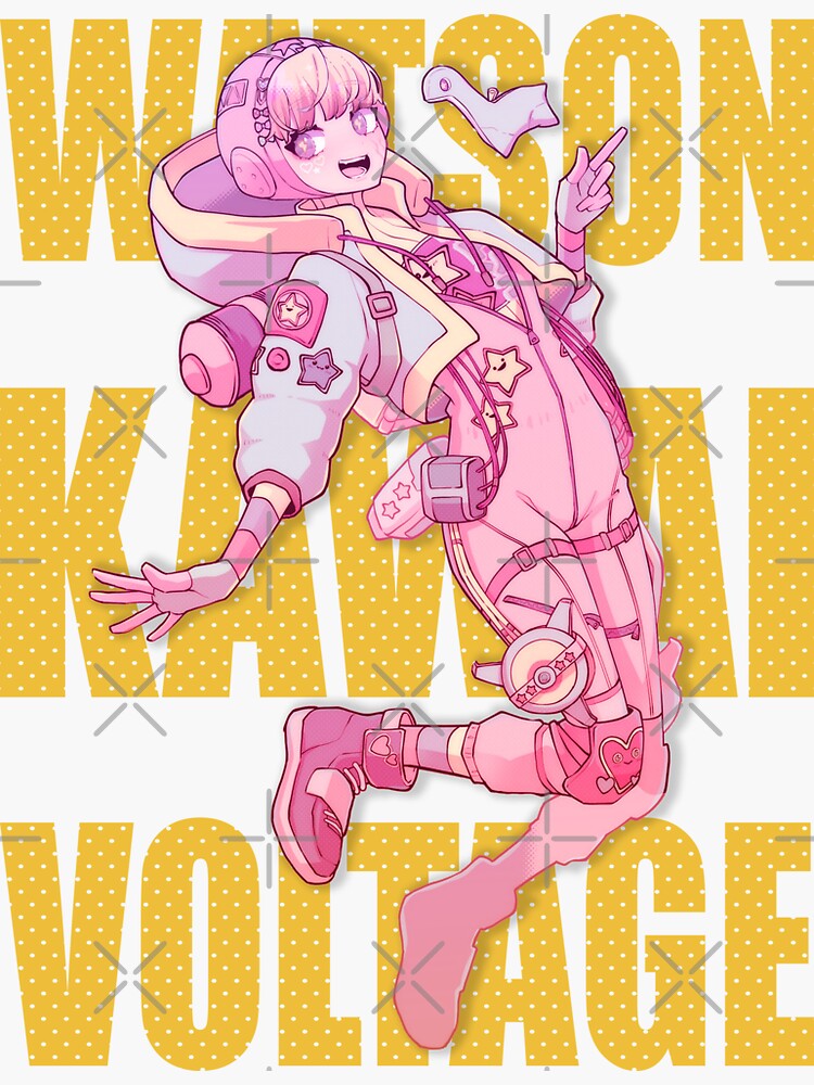"wattson apex legends kawai" Sticker for Sale by ToxicMonkeys09 | Redbubble