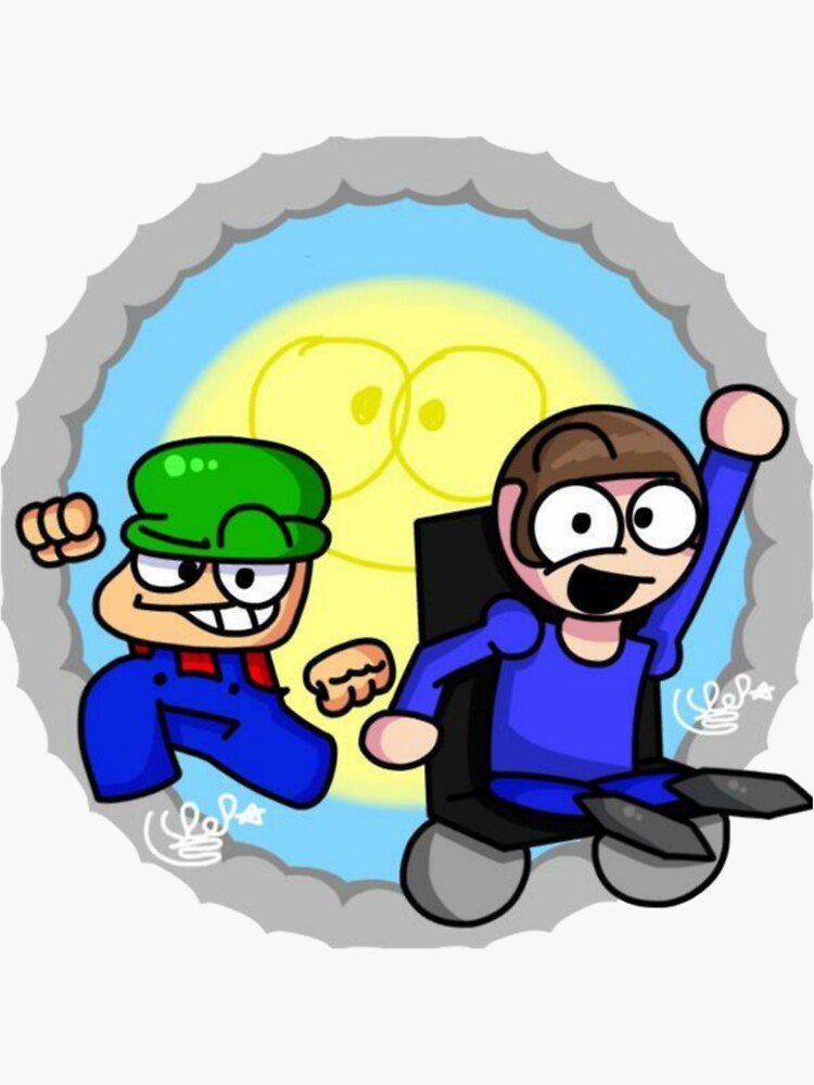 "Golden Apple fnf Bandu (3)" Sticker for Sale by Boning99 | Redbubble