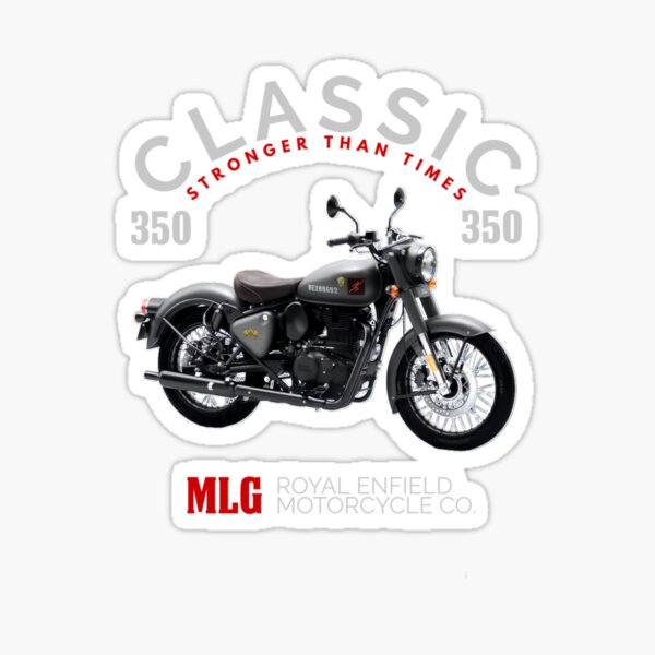 "Royal Enfield designs . " Sticker for Sale by Kachiusalatvie | Redbubble