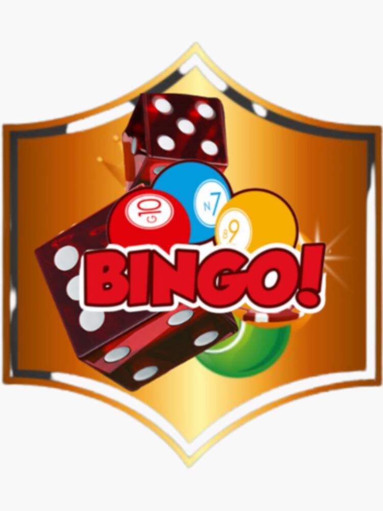 "Bingo" Sticker for Sale by JonathanEvant | Redbubble