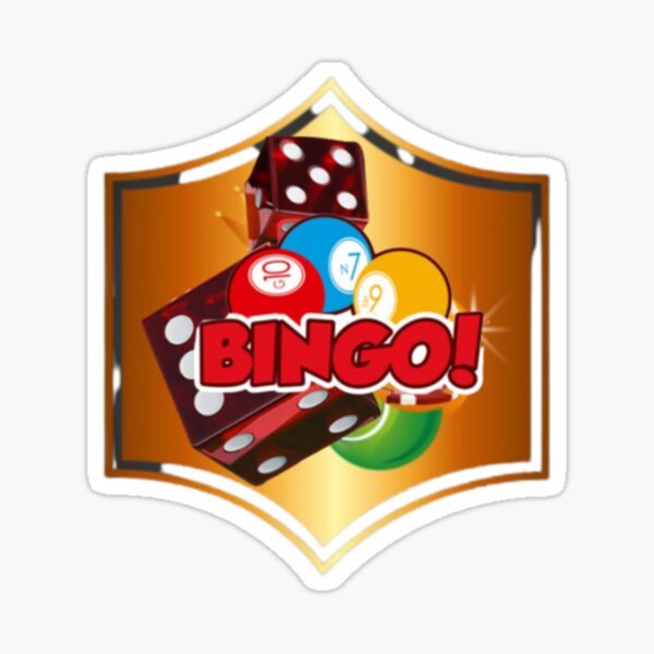 "Bingo" Sticker for Sale by JonathanEvant | Redbubble