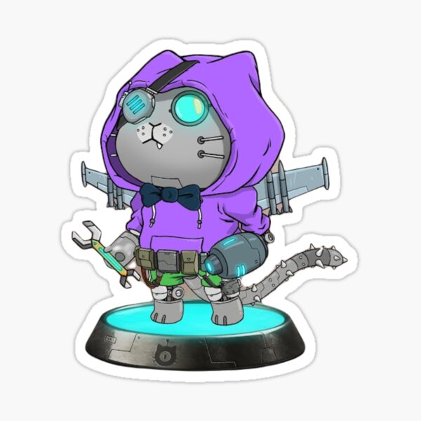 "CATBOTICA | CATS Stickers | Meow!" Sticker for Sale by Stickerscats ...