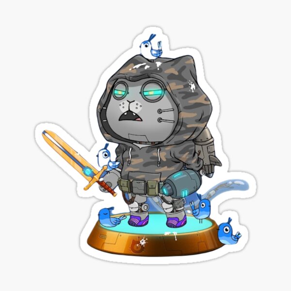 "CATBOTICA | CATS Stickers | Meow!" Sticker for Sale by Stickerscats ...