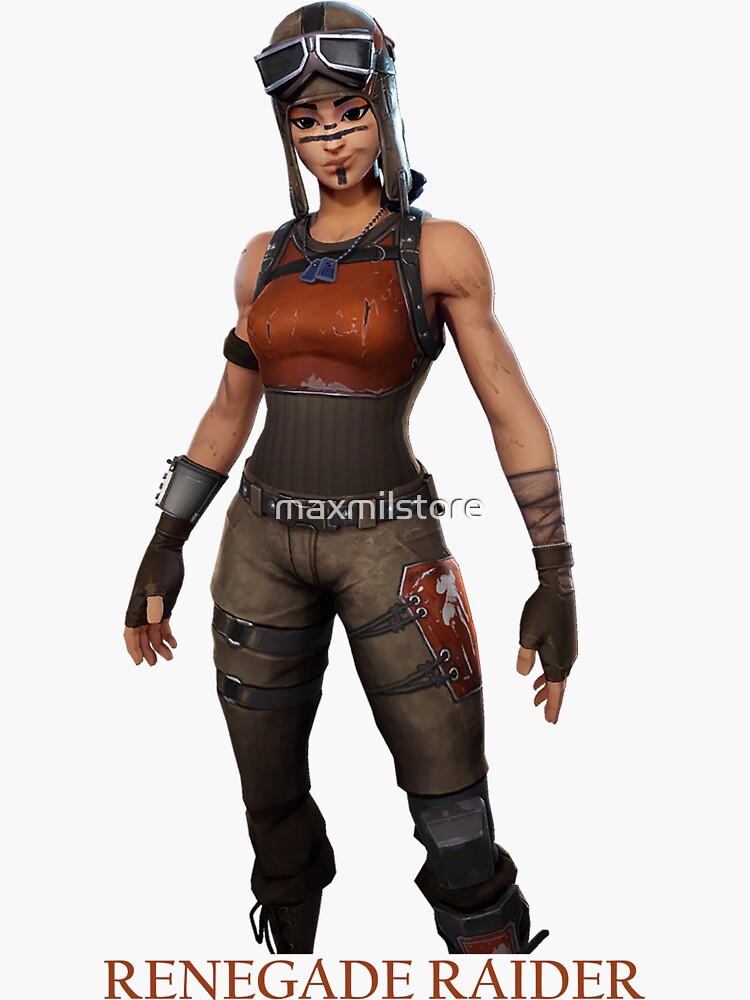 "Renegade Raider" Sticker for Sale by maxmilstore | Redbubble