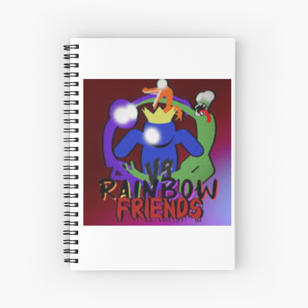 "rainbow friends " Spiral Notebook for Sale by vinna-cat | Redbubble