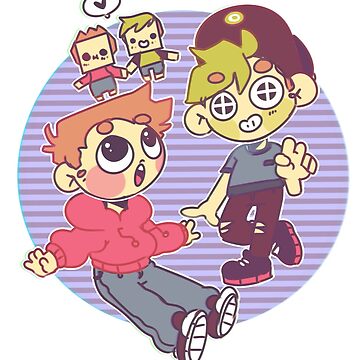 "Jack and Pixlpit !" Sticker for Sale by Cheapcookiez | Redbubble