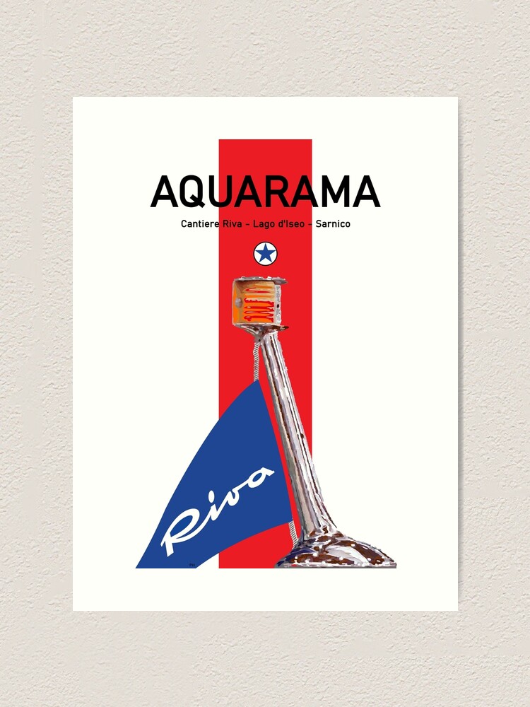 "Riva Aquarama Italy Runabouts" Art Print for Sale by Valtoria | Redbubble