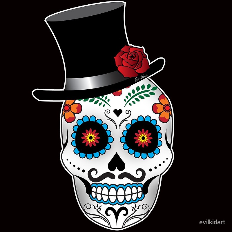 "El Catrin" by evilkidart | Redbubble