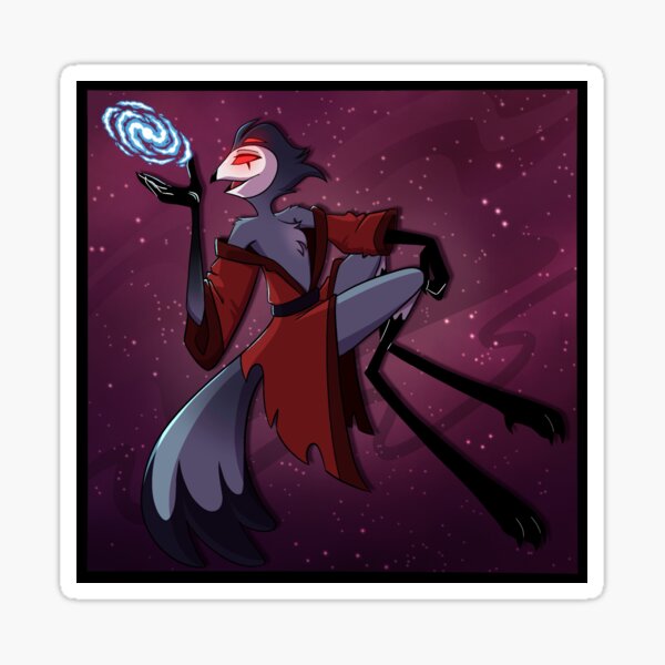 "Helluva Boss - Stolas" Sticker for Sale by Ratt-teeth | Redbubble