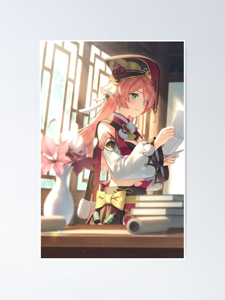 "Cute Yanfei Genshin Impact" Poster for Sale by olivialewis23 | Redbubble