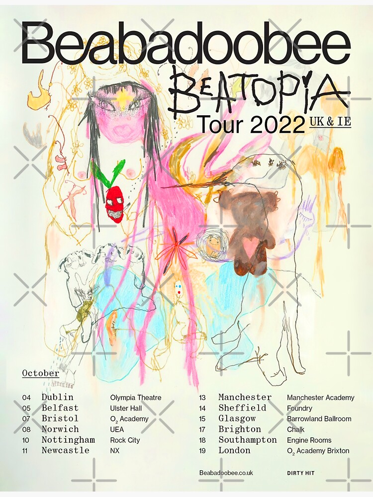 "Beabadoobee Beatopia" Sticker for Sale by didinkacong | Redbubble