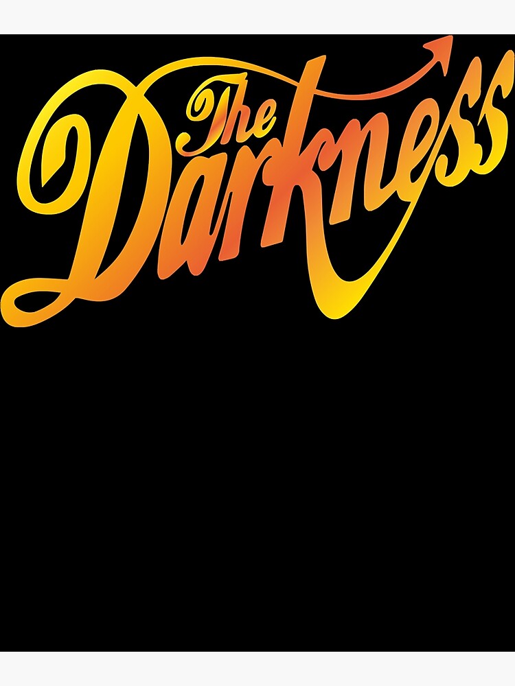 "The Darkness band Classic logo" Poster for Sale by pattyericashf ...