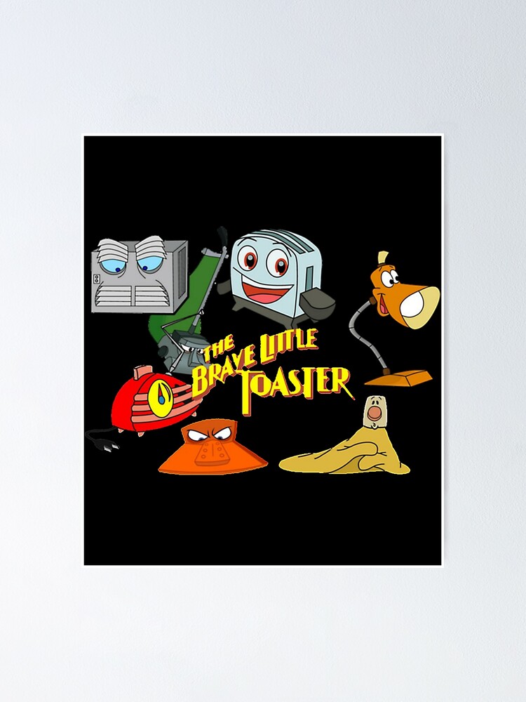 "the brave little toaster " Poster for Sale by Laszlo97hk | Redbubble