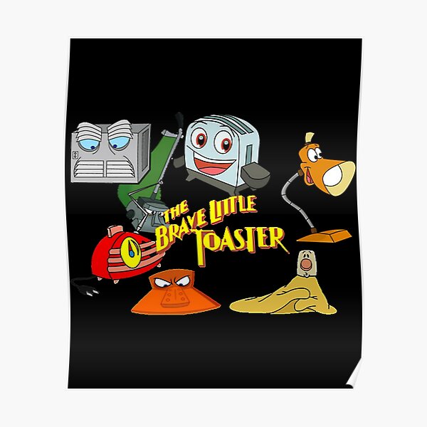 "the brave little toaster " Poster for Sale by Laszlo97hk | Redbubble