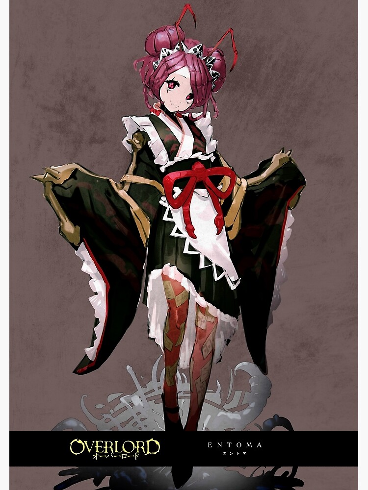 "Best Anime Characters Overlord Entoma Vasilissa Zeta" Art Print for ...