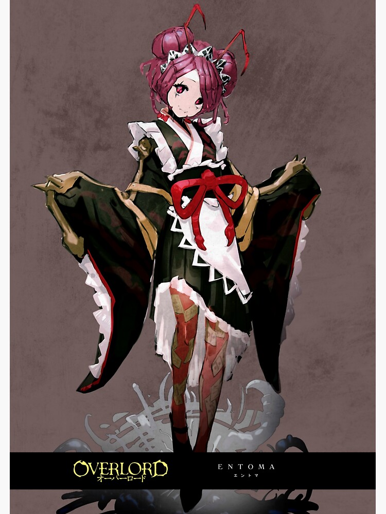 "Best Anime Characters Overlord Entoma Vasilissa Zeta" Sticker for Sale ...