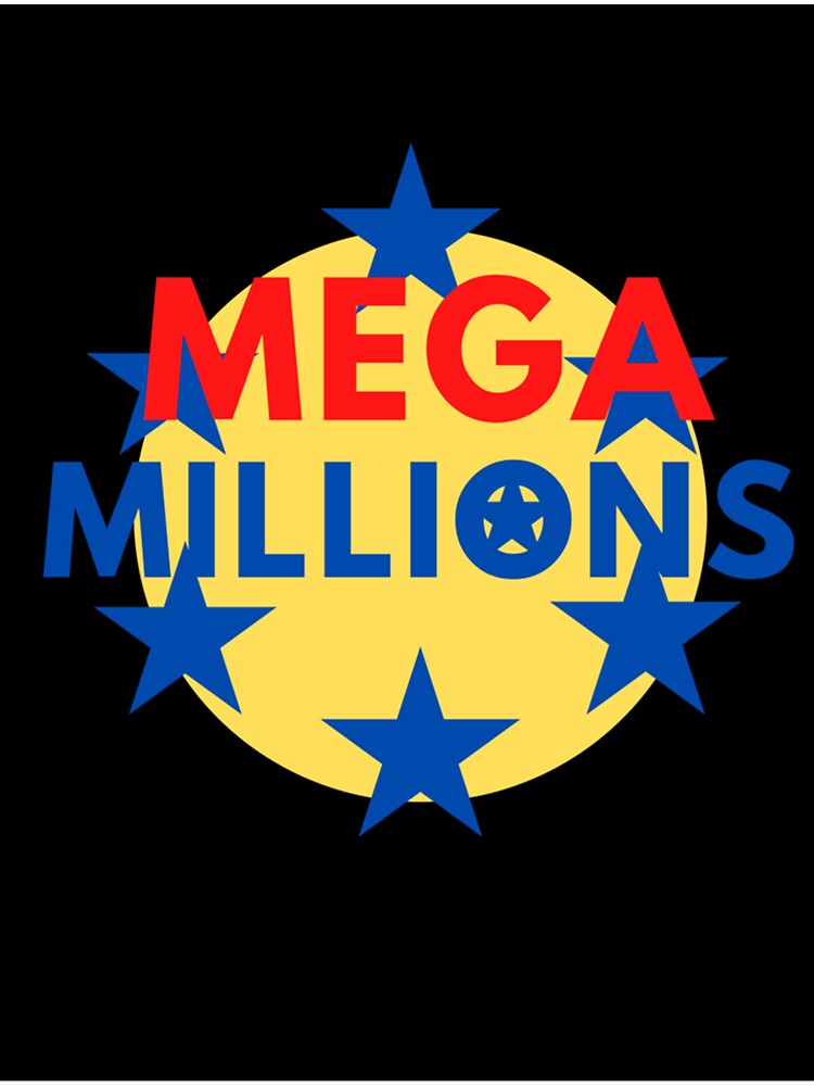 "Mega Millions " Sticker for Sale by AgHinds | Redbubble