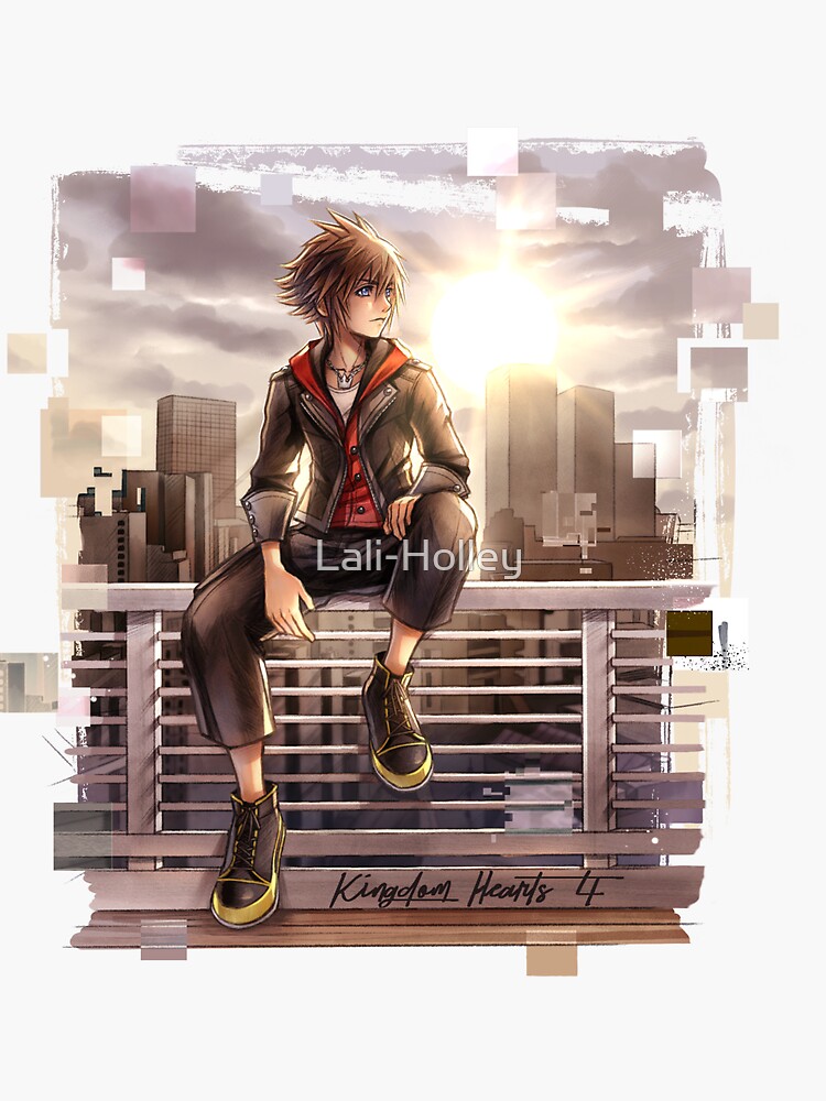"KH4 Sora" Sticker for Sale by Lali-Holley | Redbubble