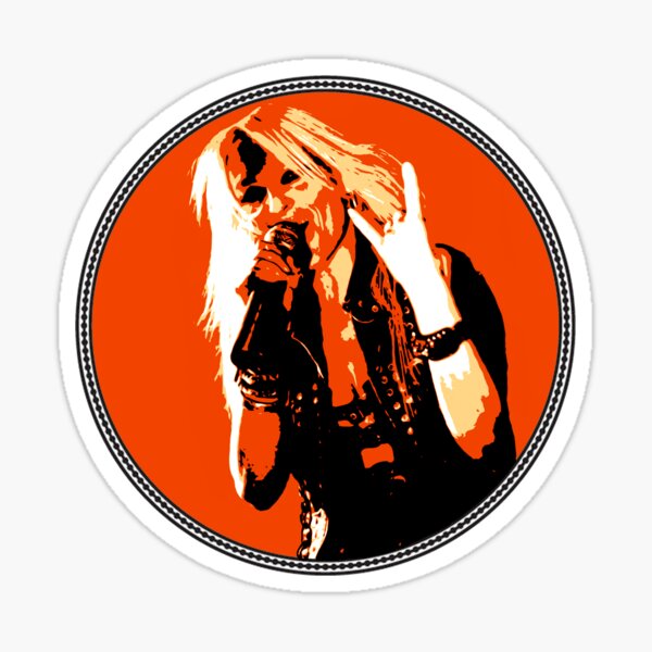 "Doro Pesch - Warlock" Sticker for Sale by NICEANDDIRTYART | Redbubble