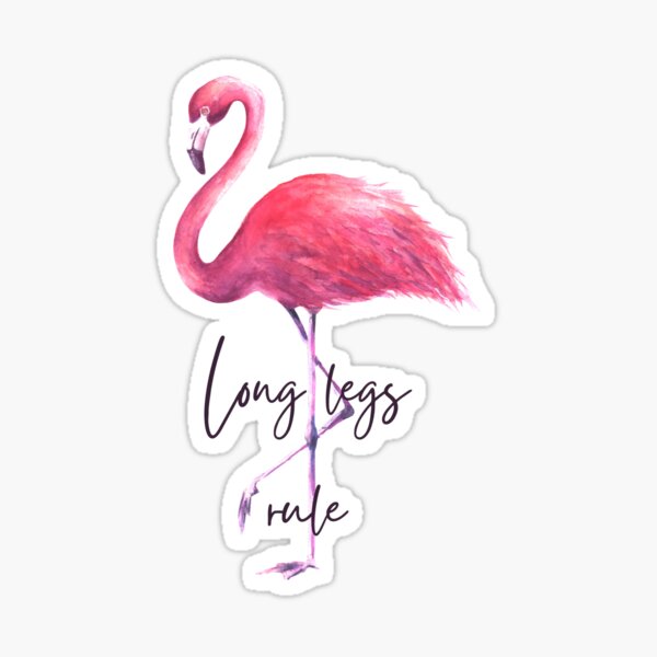 "Long Legs Rule" Sticker for Sale by DidgeridooBlue | Redbubble