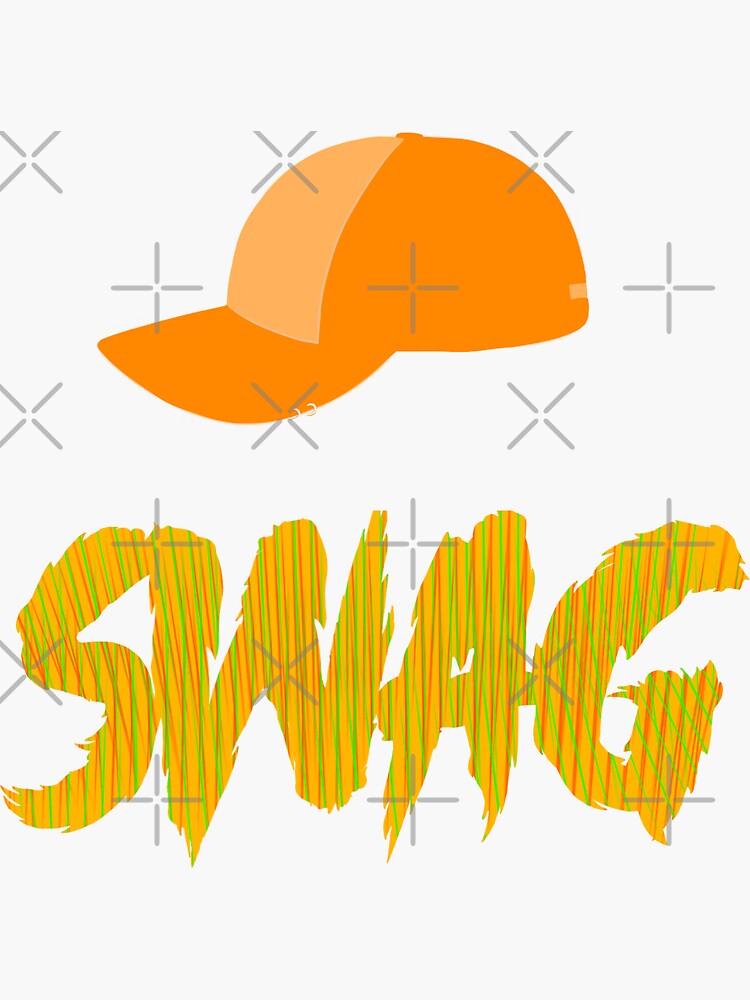 "SWAG" Sticker for Sale by asillustrator | Redbubble