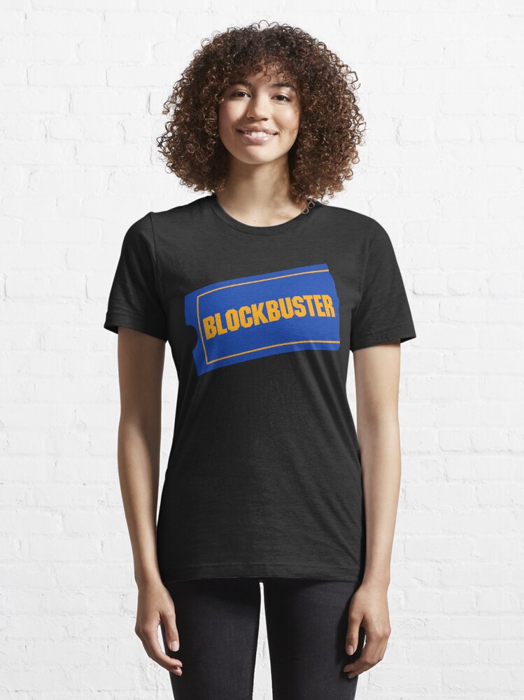 "Blockbuster retro logo" Essential T-Shirt for Sale by ElizabethOrtego ...