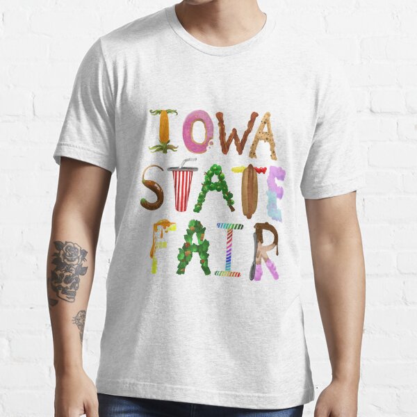 "Iowa State Fair - Foods of the Fair" T-shirt for Sale by RobertXarber ...