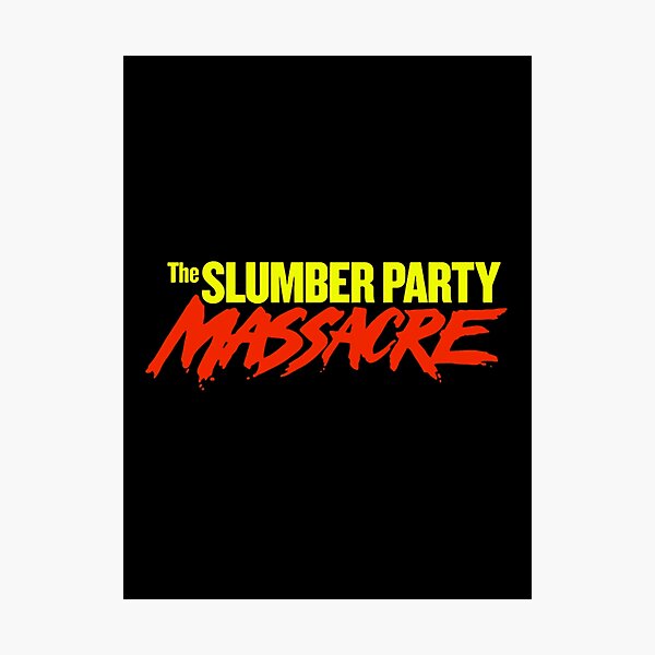 "The Slumber Party Massacre (1982) / Slasher [HORROR MOVIE] Design ...