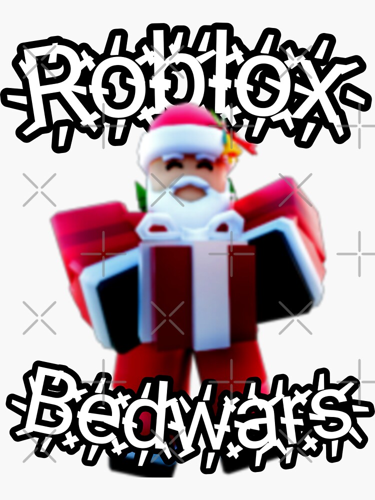 " Roblox Bedwars" Sticker for Sale by Homedecoration6 | Redbubble