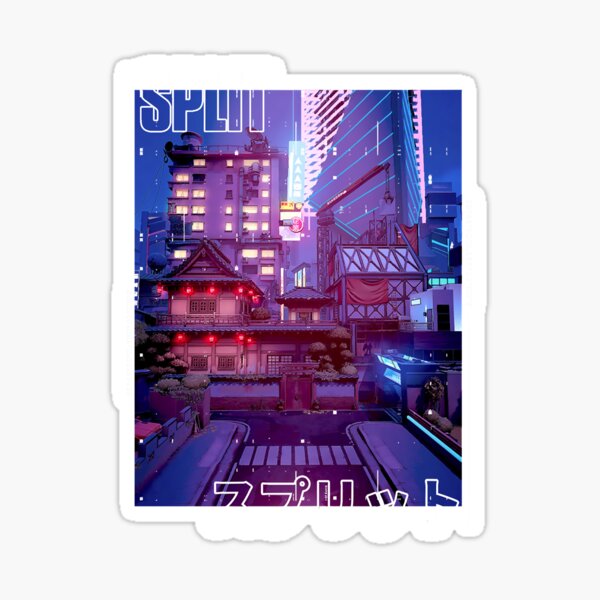 "Split" Sticker for Sale by Desireeet | Redbubble