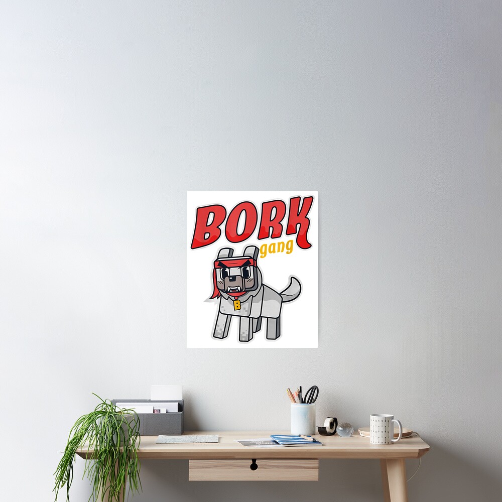 "Slogo Bork Gang" Poster for Sale by LamiaeHR | Redbubble