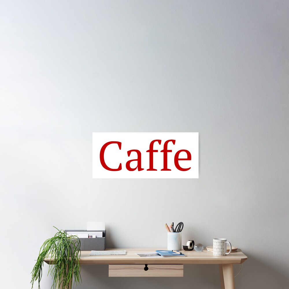 Caffe Deep Learning Framework Poster By Taivop Redbubble