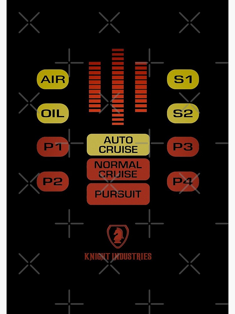 "Knight Rider - KITT" Spiral Notebook by AkiraFussion | Redbubble