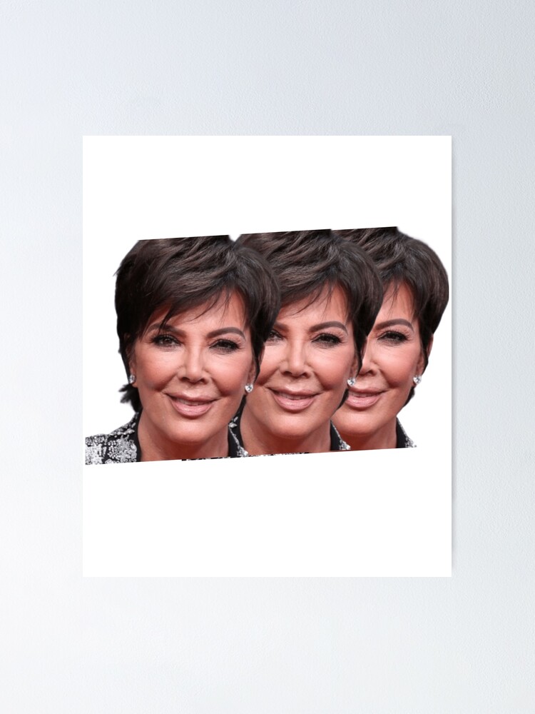 "STICKER kris jenner COOL STICKERS" Poster for Sale by KAONZA | Redbubble