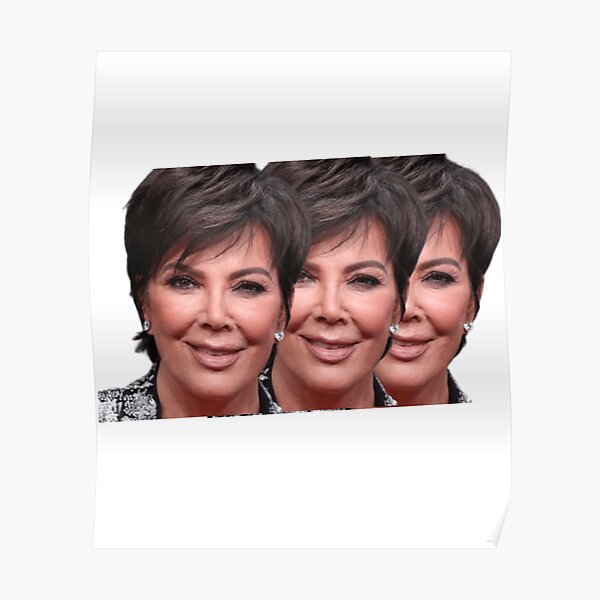 "STICKER kris jenner COOL STICKERS" Poster for Sale by KAONZA | Redbubble