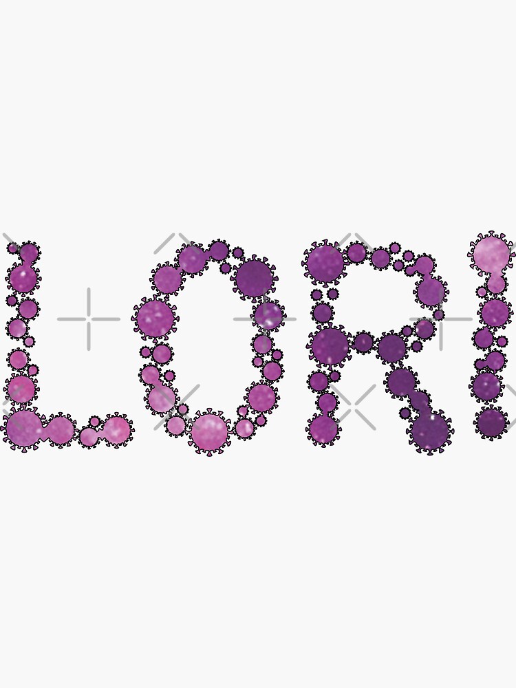 "LORI Name III - My name is LORI - typography name - Galaxy Vibe ...