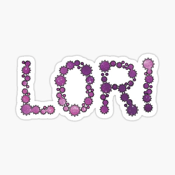 "LORI Name III - My name is LORI - typography name - Galaxy Vibe ...