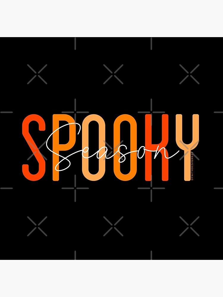 "Spooky Szn" Poster for Sale by FaithDesigns23 | Redbubble