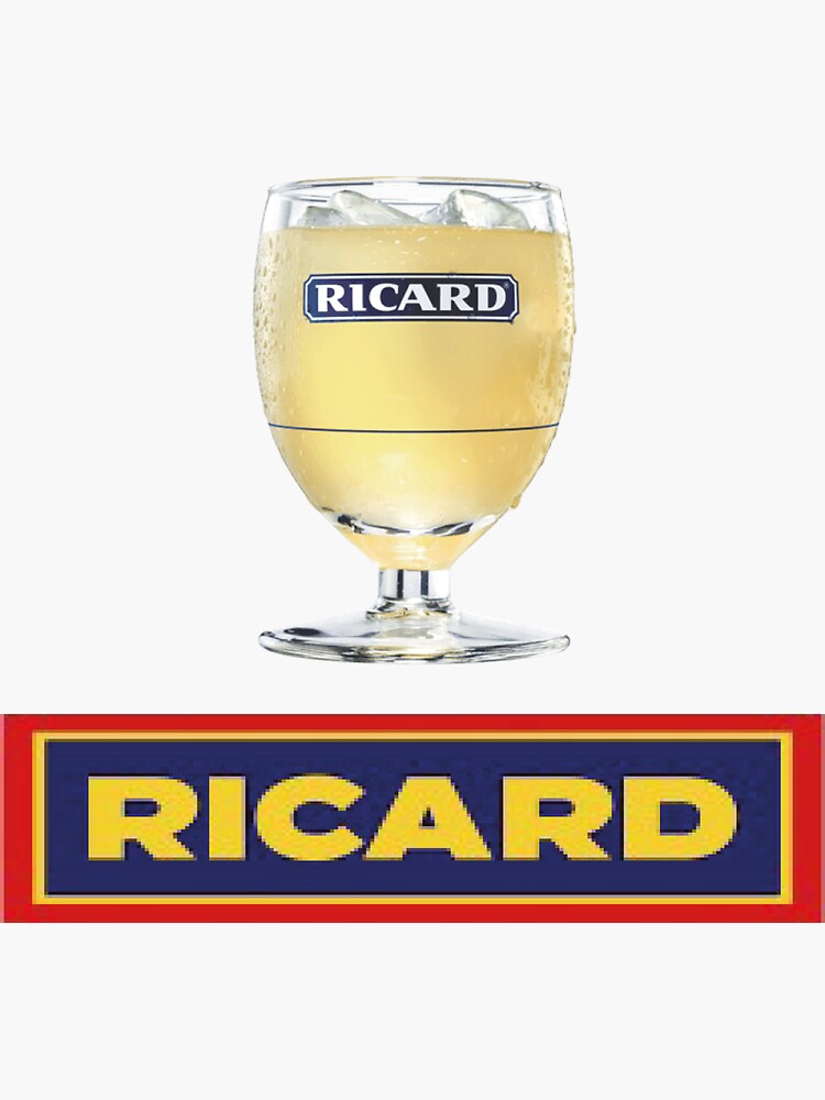 "ricard" Sticker for Sale by Levaii | Redbubble