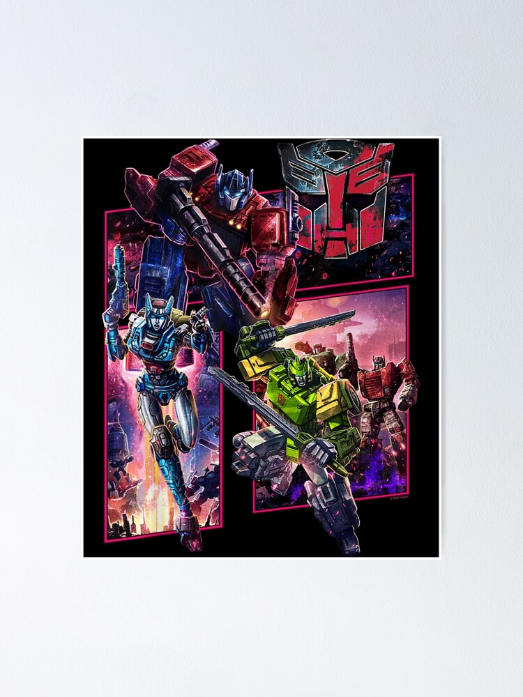 "War For Cybertron Autobot Panels" Poster for Sale by TayissaGrealy | Redbubble