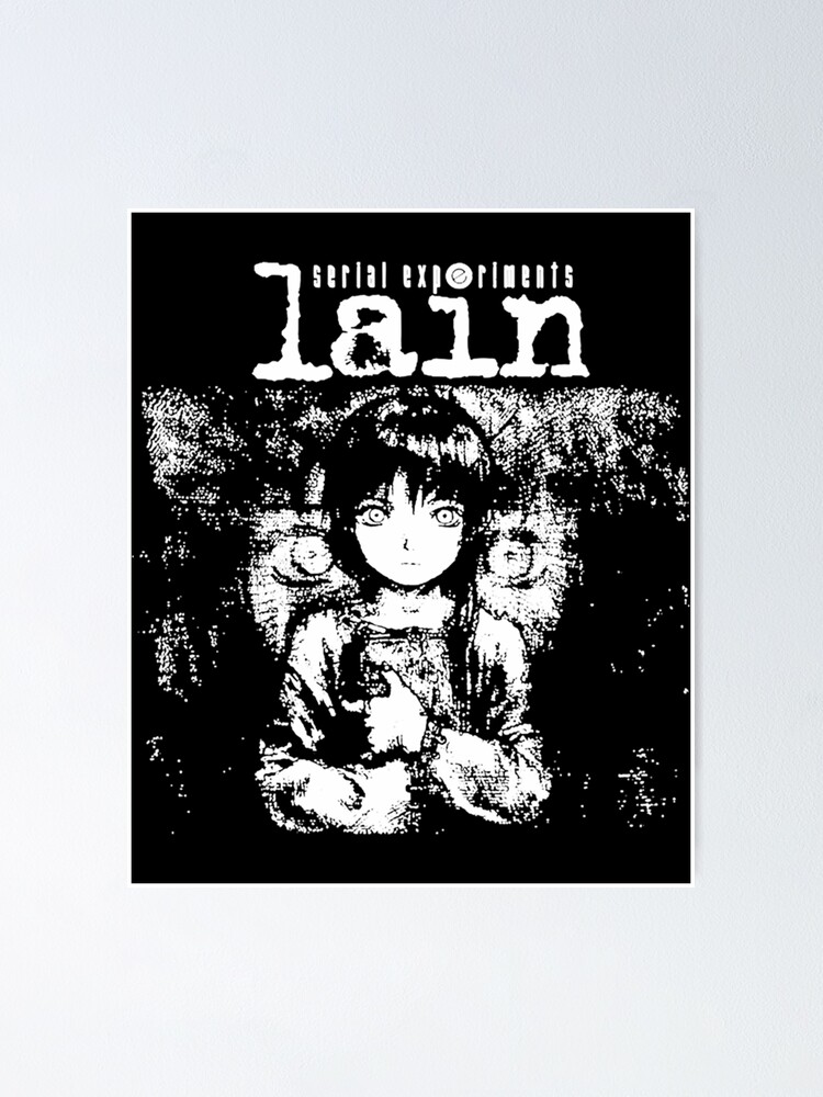 "Serial Experiments Lain" Poster for Sale by TeeCloudCos | Redbubble