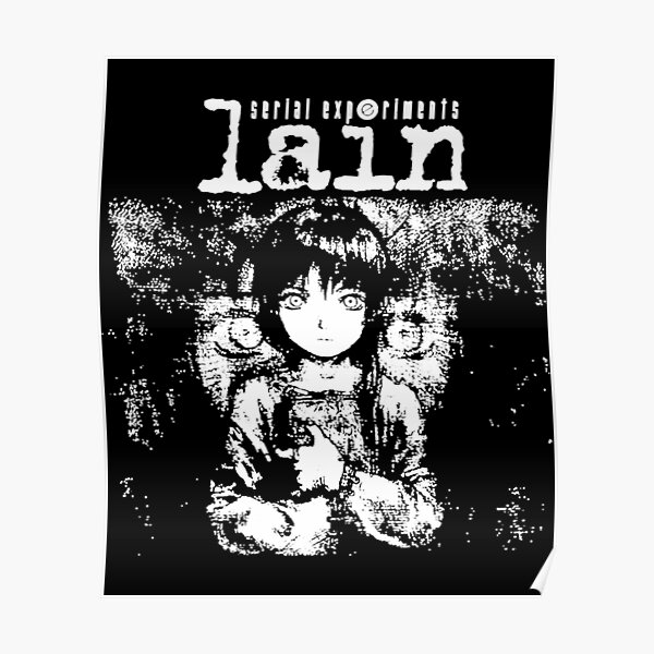 "Serial Experiments Lain" Poster for Sale by TeeCloudCos | Redbubble