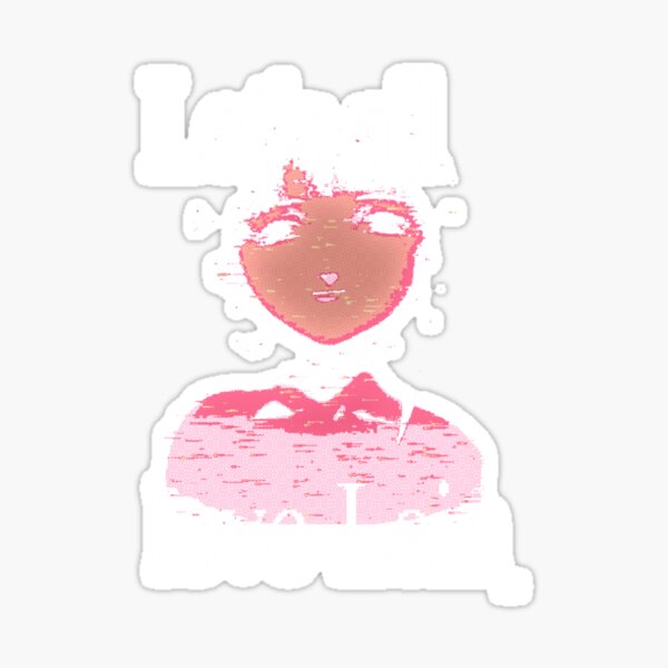 "Let_s all love Lain - Serial Experiments Lain " Sticker for Sale by ...