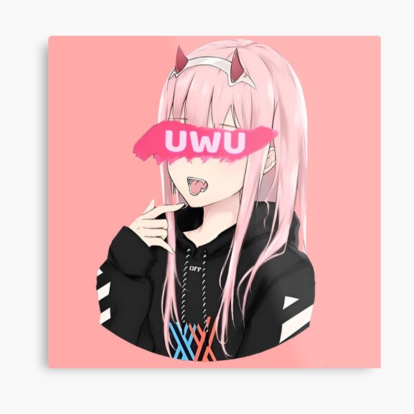 "Uwu" Metal Print for Sale by Aeyssa | Redbubble