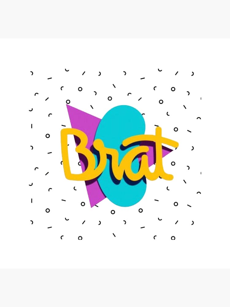 "Pink Brat Logo" Art Print for Sale by breset | Redbubble